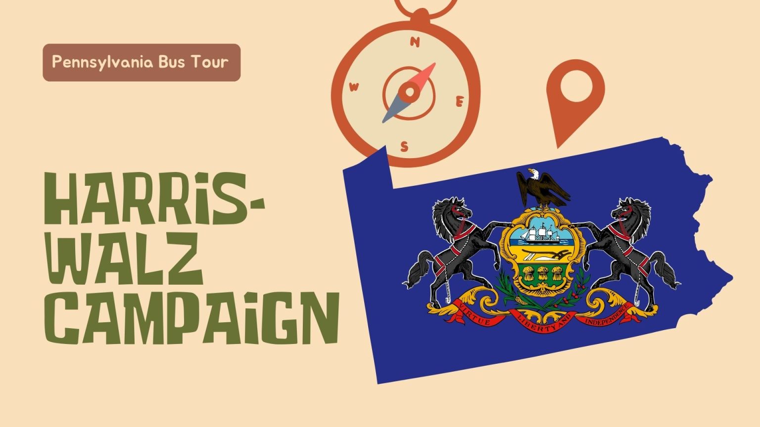 Harris-Walz Campaign Announces Western Pennsylvania Bus Tour